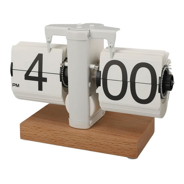 Flip Clock Vintage Desk Clock Retro Flip Down Clock,Flip Digital Clock ...