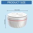 Automatic Small Washer Portable Laundry Machine For Living Space Quick ...