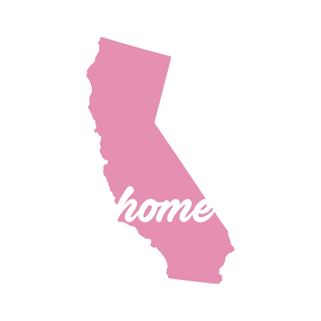 California Home Sticker Decal Die Cut - Self Adhesive Vinyl ...