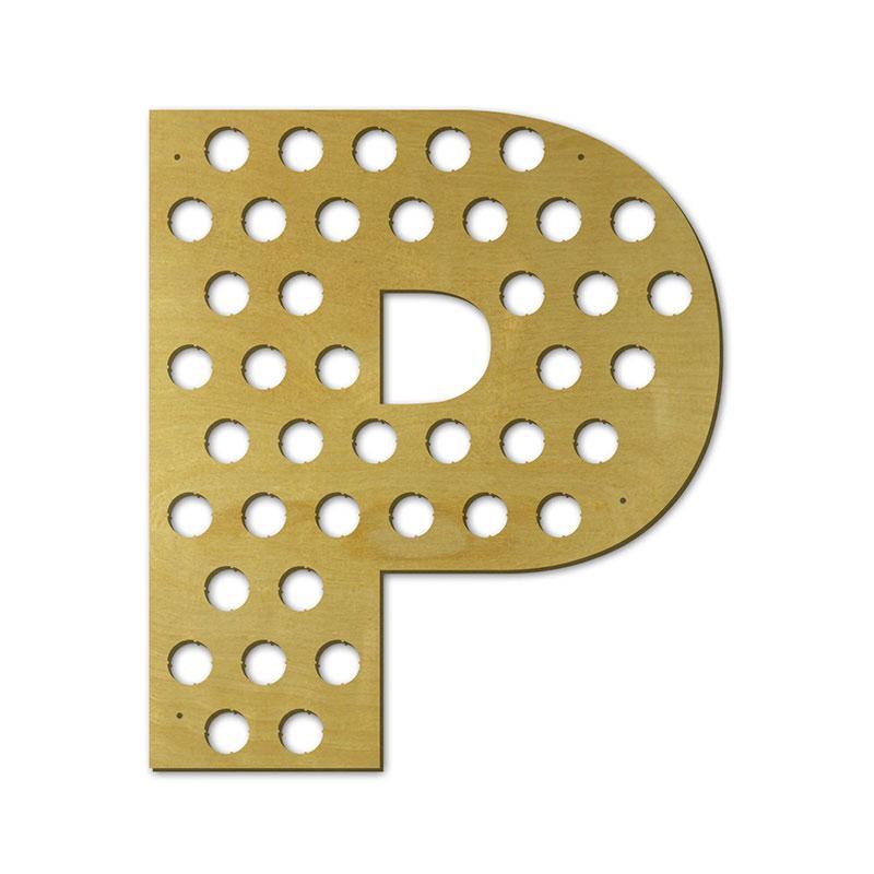 Letter P Beer Cap Holder - Walmart.com