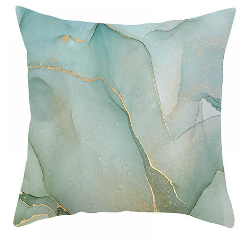 Throw Pillow Covers Modern Style Digital Printing Marble Texture ...