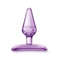 Eden Jolly Plug Small Tapered TPE Butt Plug with StayPut Base, Purple ...