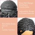 Short Box Braided Bob Wig for Black Women, 14 Inch Curly Goddess Box ...