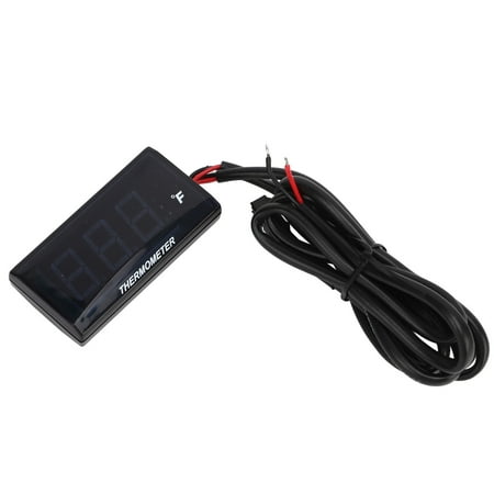 Motorcycle Thermometer, Waterproof DC12V Sparking Plug Adapter M10 ...