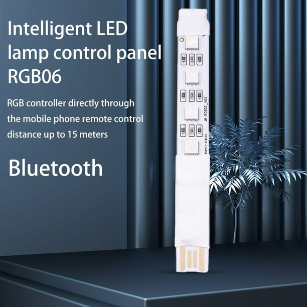RGB Strip Light APP Remote Control Colorful Bluetooth-compatible ...