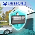 Universal Garage Door Opener Remote with Visor Clip, for / /Craftsman ...