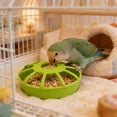 Automatic Bird Feeder And Chicken Proof Container Parrot Feeding ...