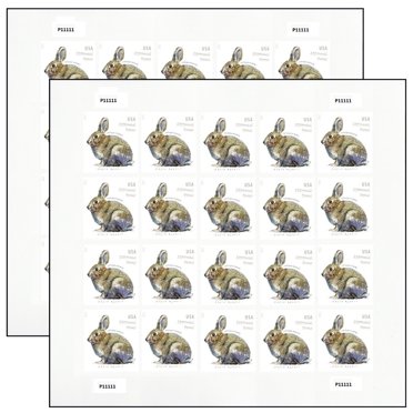 Barn POSTCARD USPS Forever Postage Stamps Strip of 50 US Postal First ...