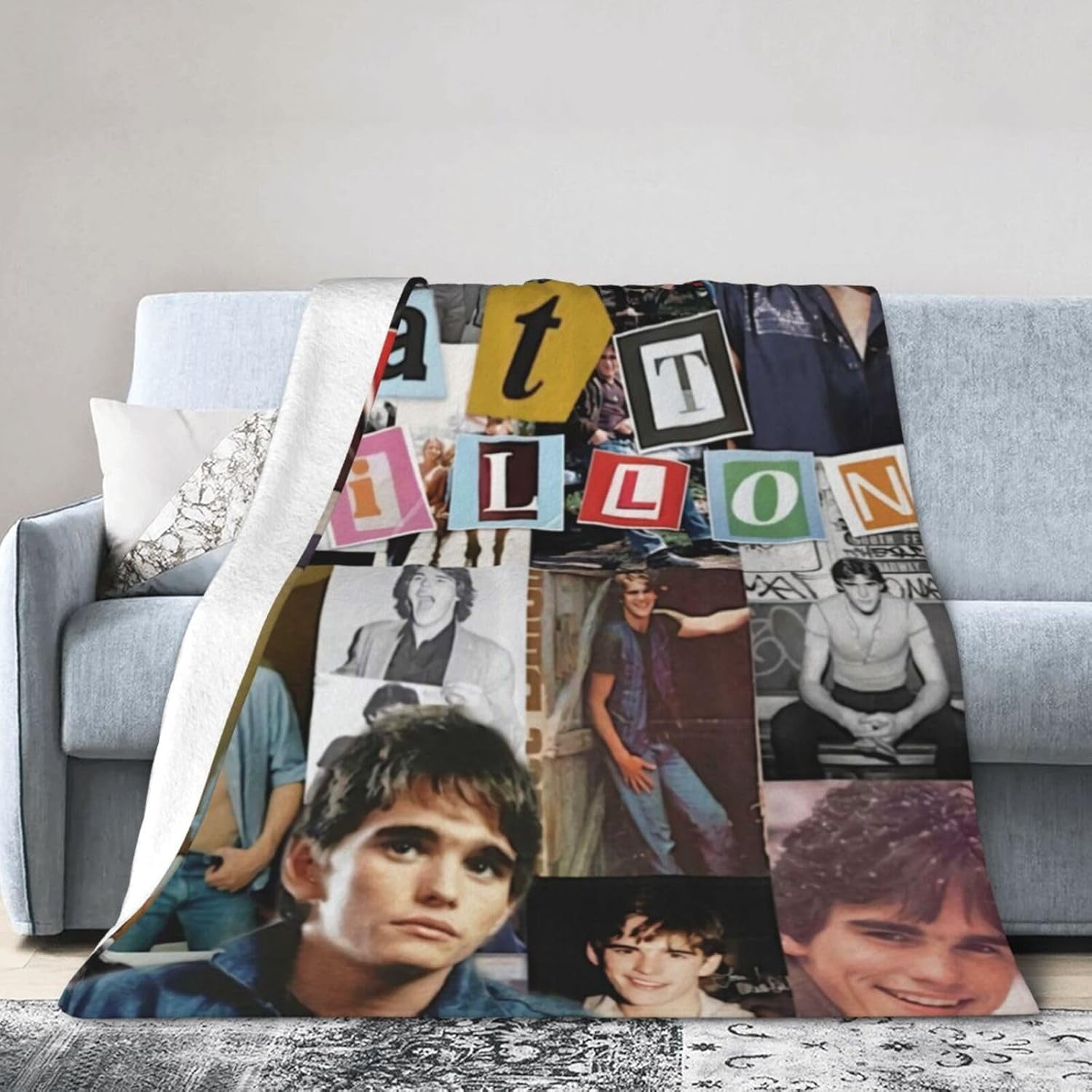Click here for Matt Dillon Blanket Flannel Fleece Ultra Cozy Deco... prices