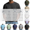 Fengqque Men's T Shirt Short Sleeve Crew Neck T-Shirt Plus Size waffle ...