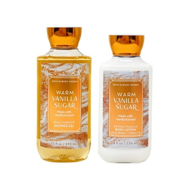 Bath and Body Works Warm Vanilla Sugar 2 Piece Gift Set - Fragrance Mist and Body Cream - Full ...