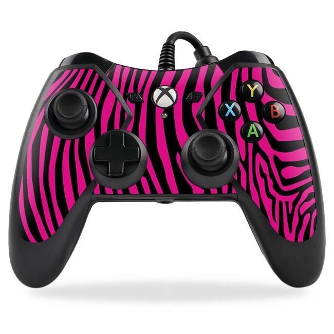 MightySkins PREXBONCO-Pink Zebra Skin for PowerA Pro Ex XBox One ...