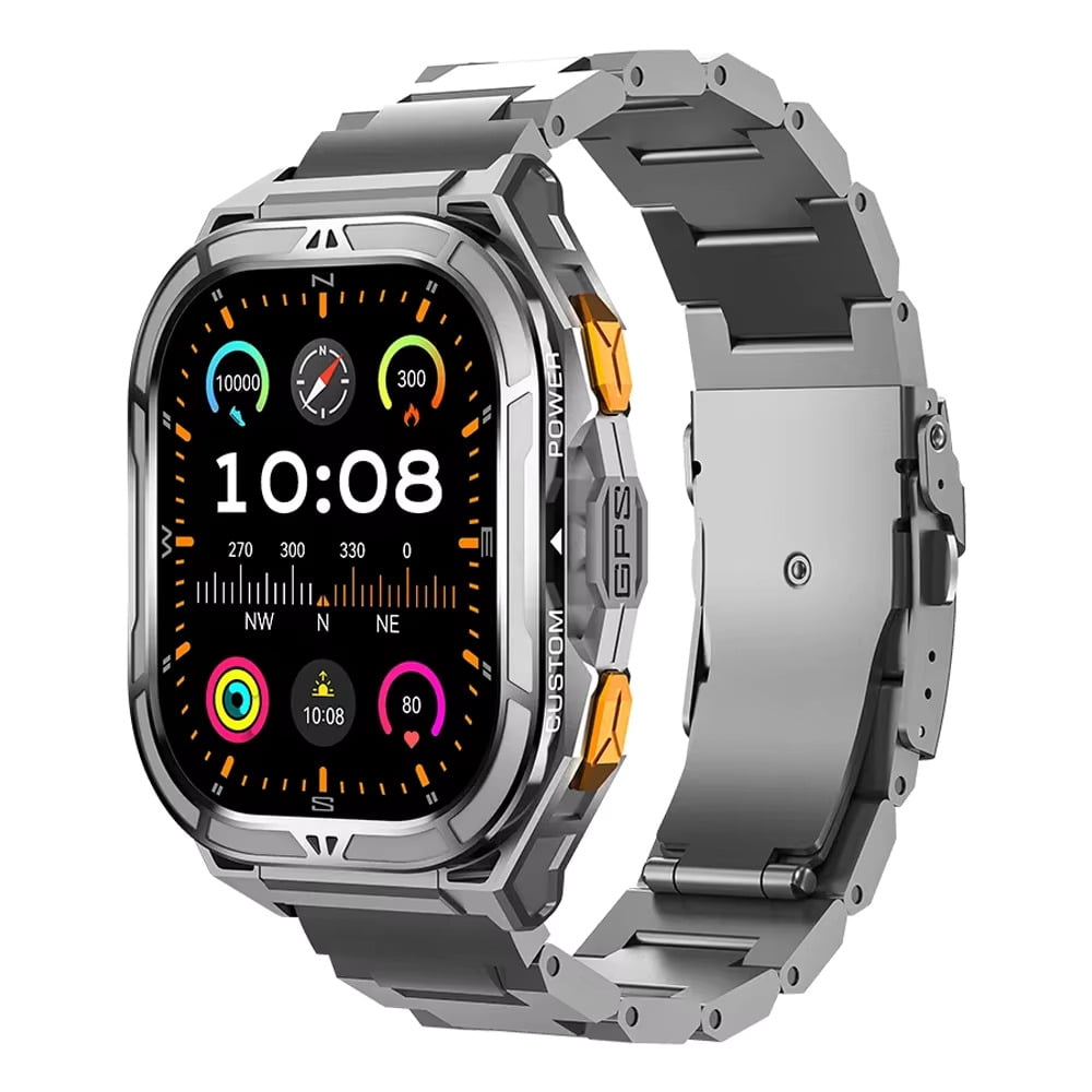 Reloj inteligente Cubot GT 3, 1.96 pulgadas, AMOLED, oxígeno en sangre ...