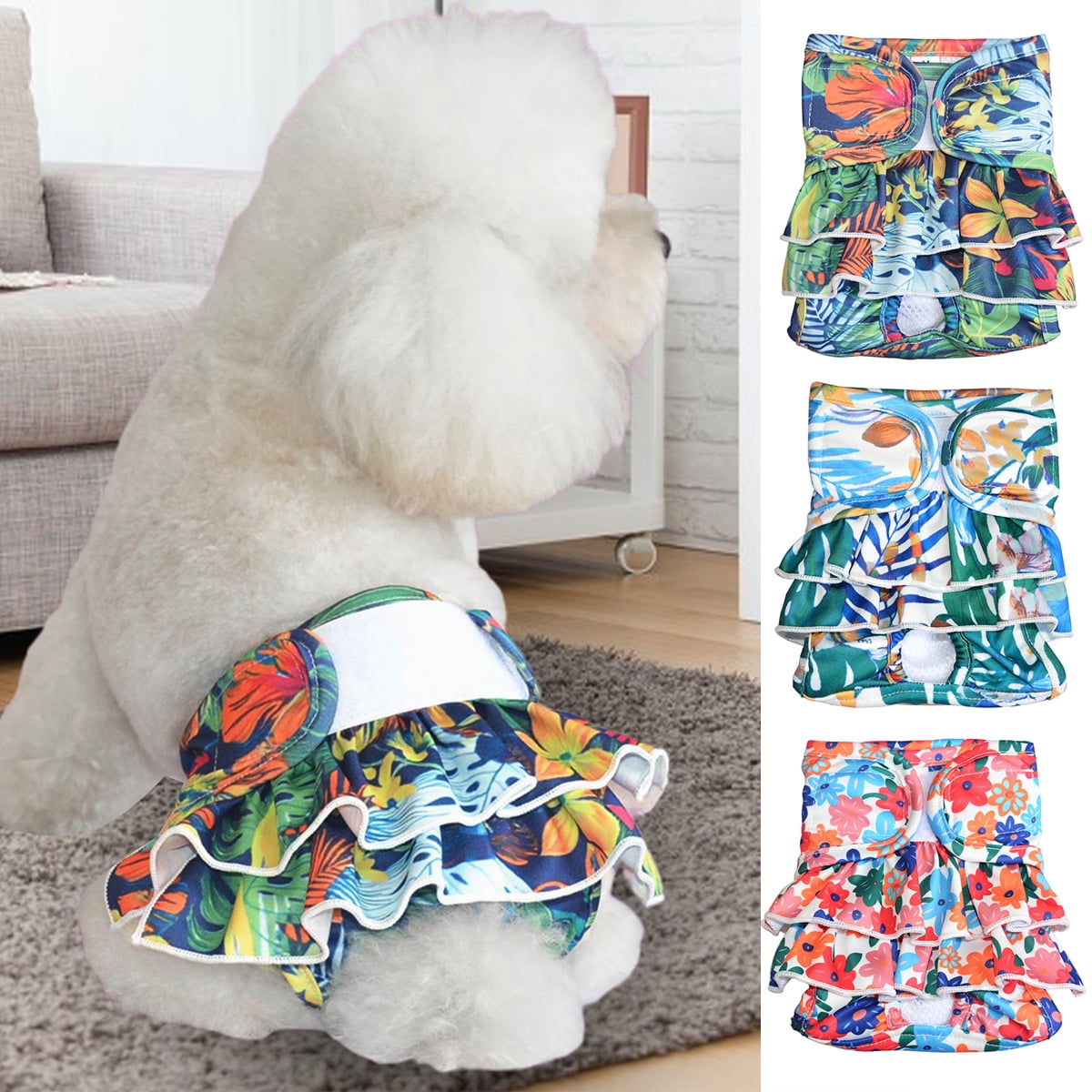 Travelwant Washable Dog Diapers of Durable Doggie Diapers, Premium ...