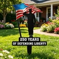250 Years of Defending Liberty Metal Garden Stake, Personalized 250th ...