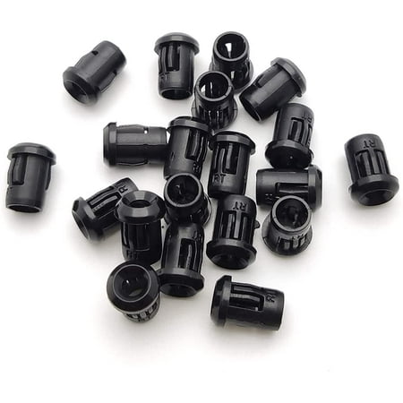 100 Pieces 5mm LED Holder Plastic LED Holder Clip Panel LED Light ...