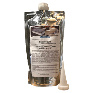 Butyl Liquid Rubber - 1 Gallon - White, UV and Ozone Resistant, Roof ...