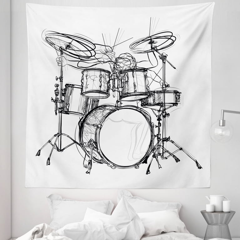 Rock Wall Drawing