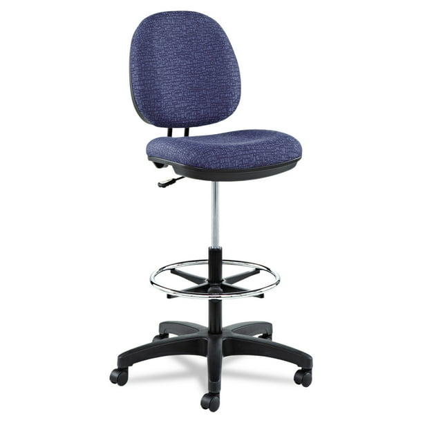 Alera Interval Series Swivel Task Stool, 34.5" Seat Height, Supports up ...