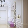 Townhouse Taper Candle Sconce, Silver Metal, Elegant Ballroom Style ...
