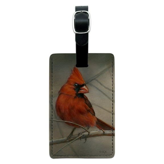 Cute Owls Owl Pattern Leather Luggage ID Tag Suitcase Carry-On ...