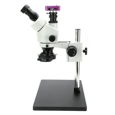 Stereo Microscope, Microscope Camera Clear Imaging 3.5X-90X Zoom Range ...