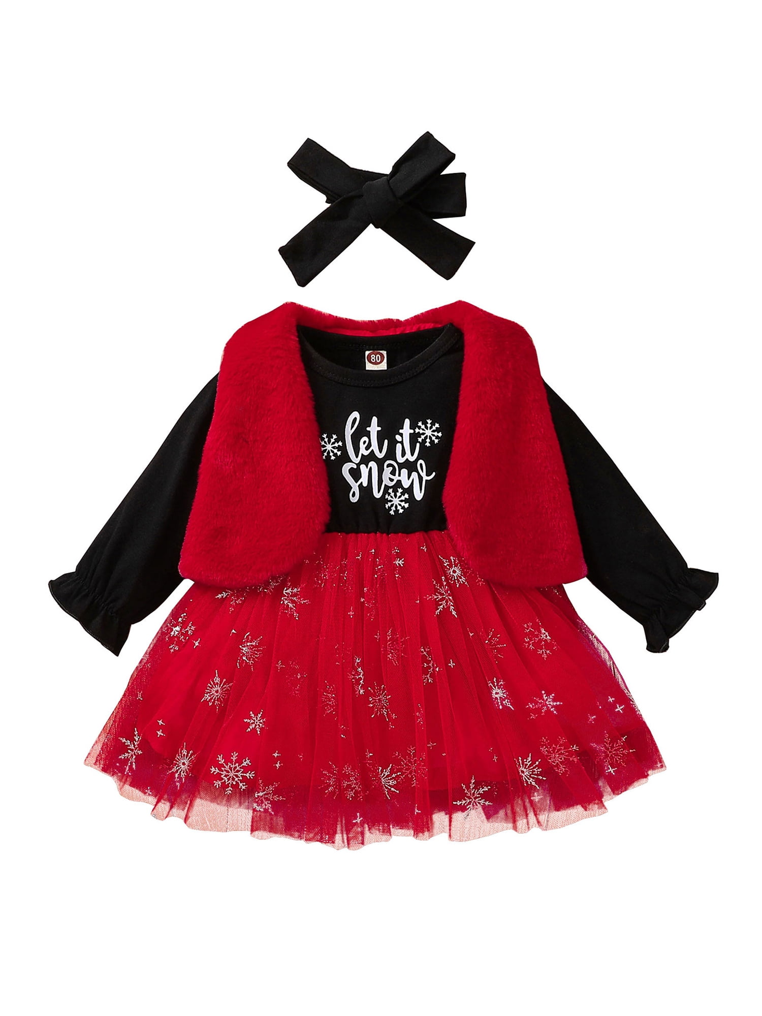 Baby Girl Christmas Fancy Dress Outfits at Lawrence Melson blog