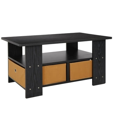 Furinno Coffee Table w/Bin Drawer - Walmart.com