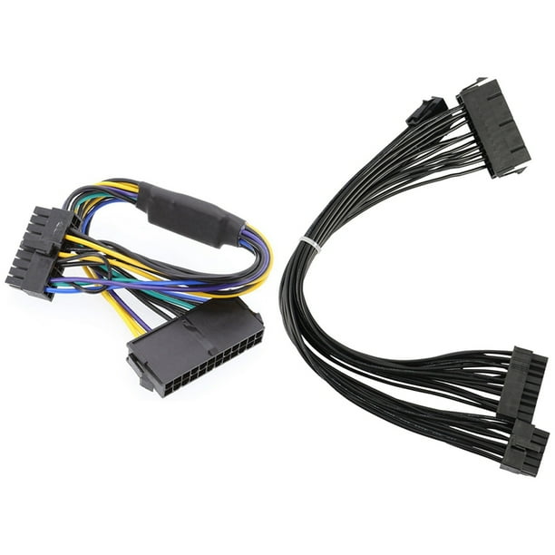 2X PSU ATX 24Pin to 18Pin Adapter Converter Power Cable Cord for Z420 ...