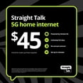 Straight Talk Home Internet Router, 5G-LTE, White - Home Internet ...