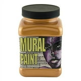 Chroma Mural Paint, Pint, Glam Rock Gold - Walmart.com