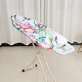 "Heat Resistant, Thick Padded, 55x19"" Ironing Board Cover with Floral ...