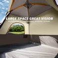 2/4/6/8 Person Tent Portable Cabin Camping 4-person Easy Set Up ...