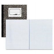 Composition Book, Grade 3, Red Marble, 3/8" x 3/16" x 3/16" Ruled, 9.75 ...