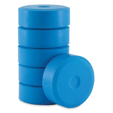 Richeson Tempera Cakes and Sets - 12 Tier Tempera Rack with 12, 8-Color ...