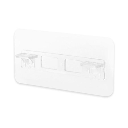 wolftale Adhesive Lengthen Shelf Support Holder Transparent Closet ...