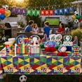 2026 Soccer Themed Party Decorations, Red Blue Green Football Party ...