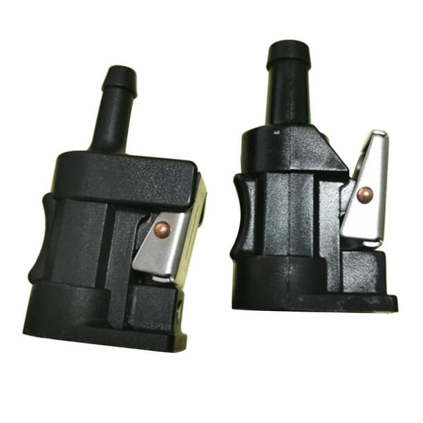 2 Pieces Fuel Line on The Engine Side & Tank Connection Quick Coupling ...