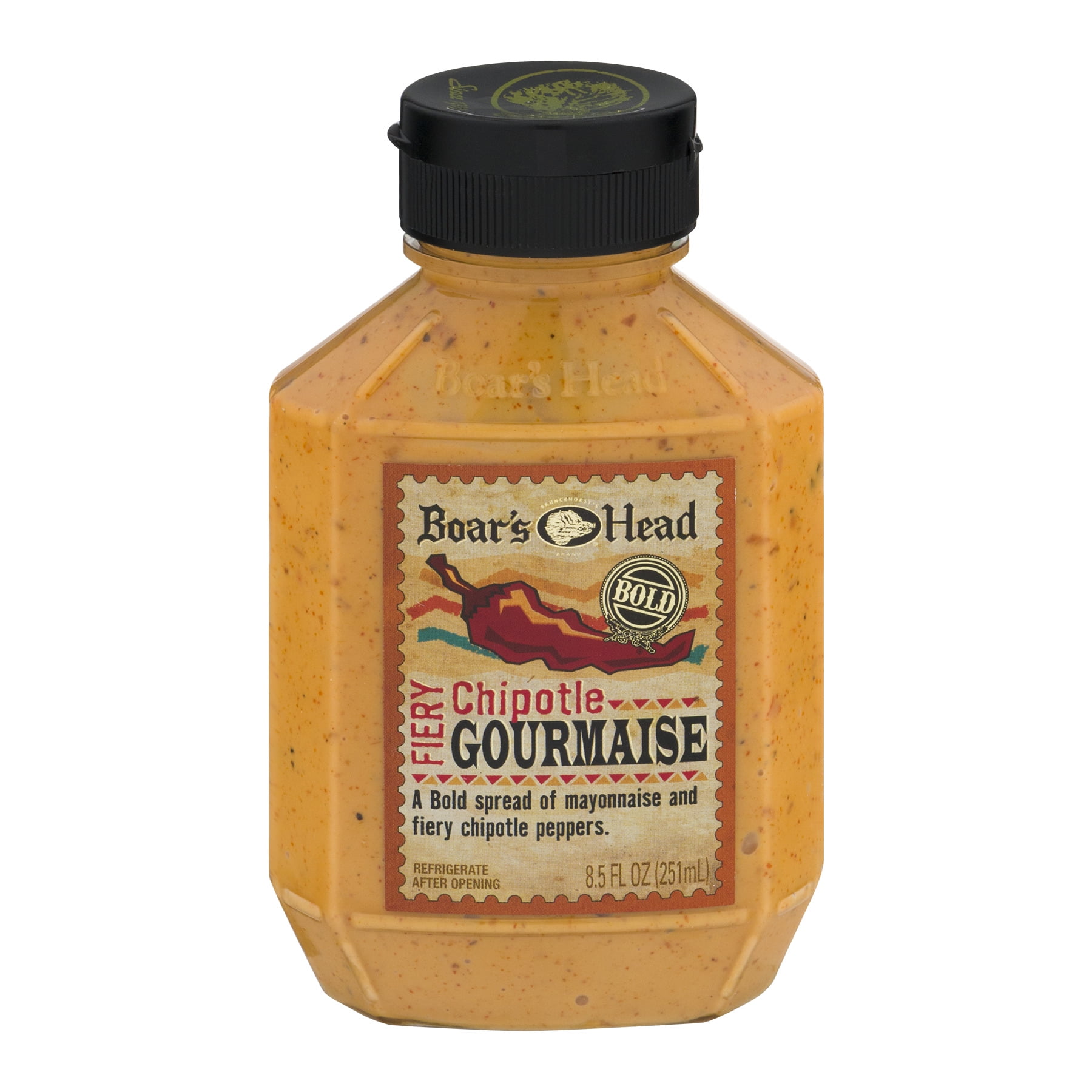 Boar's Head Fiery Chipotle Gourmaise, 8.5 FL OZ - Walmart.com