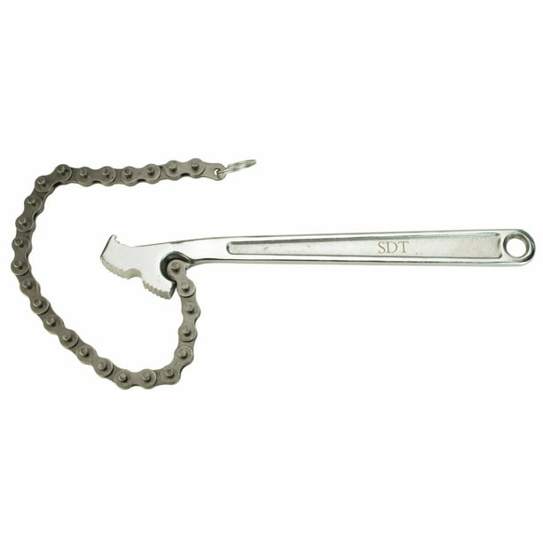 Steel Dragon Tools® 12" Steel Chain Pipe Wrench 40222 16" Chain ...