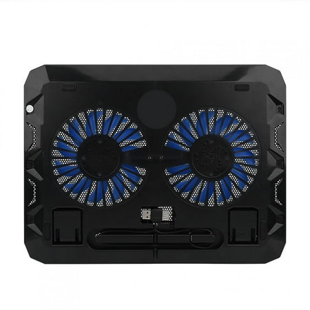 Ultra-thin Laptop Cooler Base, With 2 Mute Fan Ergonomic Laptop Cooling ...