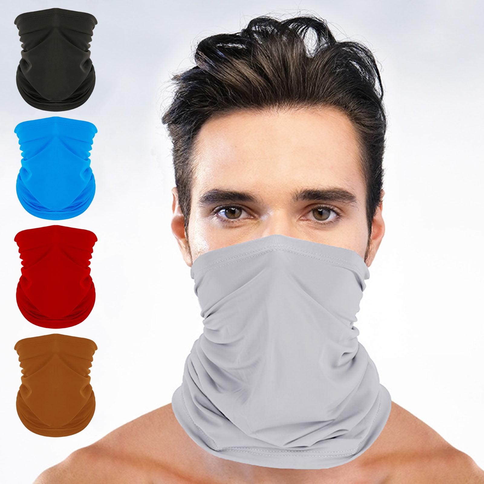Cycling Face Scarf for Men Women, Sun Dust Protection Breathable ...