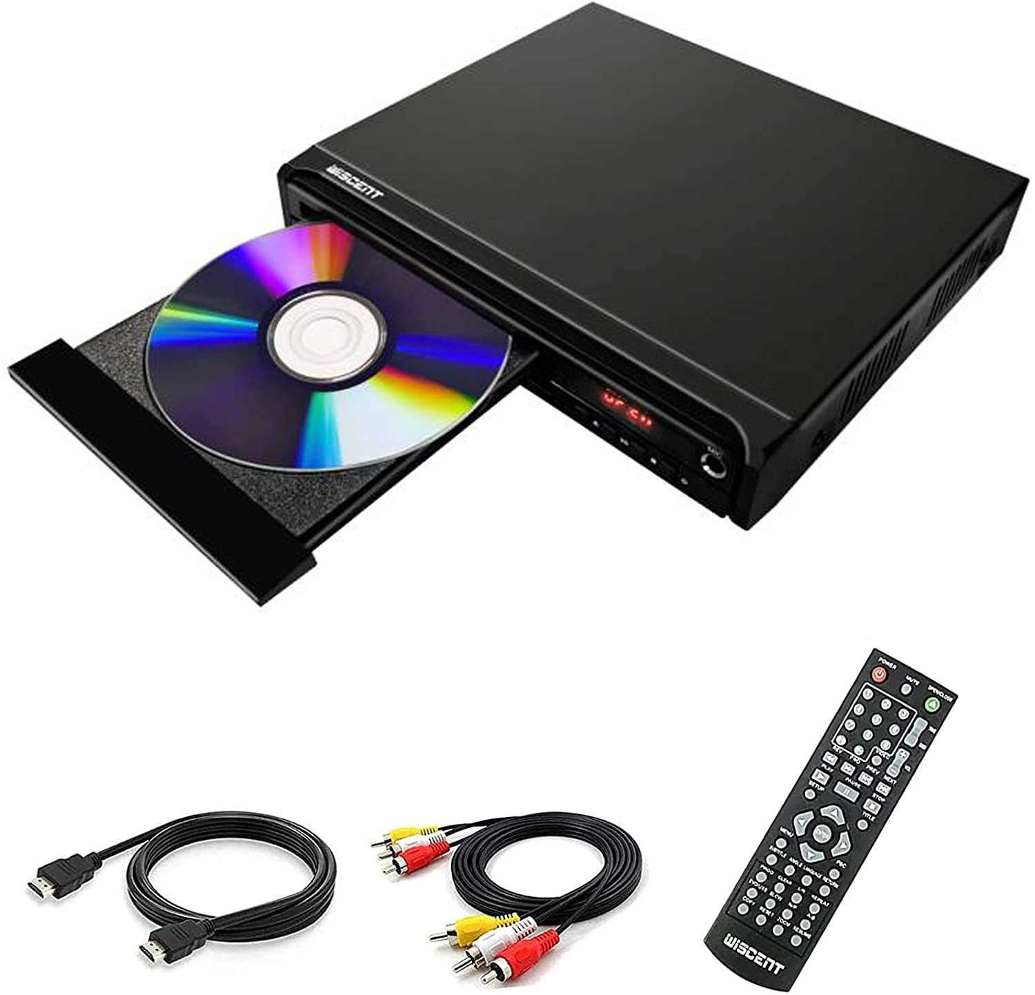 Reproductor de DVD compacto para TV, reproductor de DVD multirregión ...