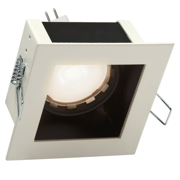 Luminaria Para Empotrar En Techo Spot Dirigible Base Para Foco MR16 GU5.3 50w Blanco Illux TH ...