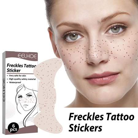 Junmo Fake Freckles Sticker Freckle Patch Fixed To Face One-time Tattoo ...