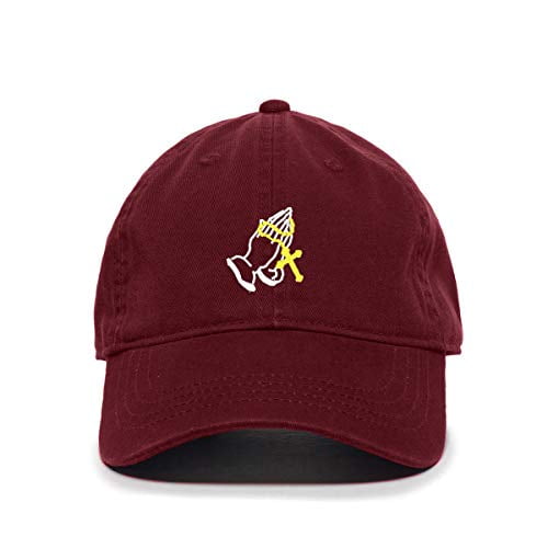 Praying Hands Baseball Cap Embroidered Cotton Adjustable Dad Hat ...