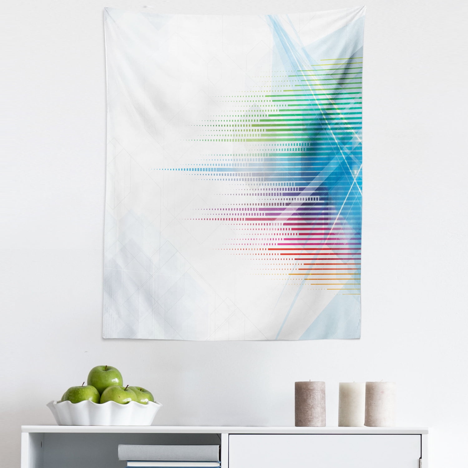 Abstract Tapestry, Futuristic Tech Bars and Minimal Squares in Modern ...