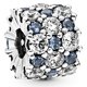 PANDORA Blue and Clear Sparkle Charm - 798487C02 - Walmart.com