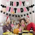 1Set Halloween Small Insert Banner Halloween Birthday Party Vampire ...