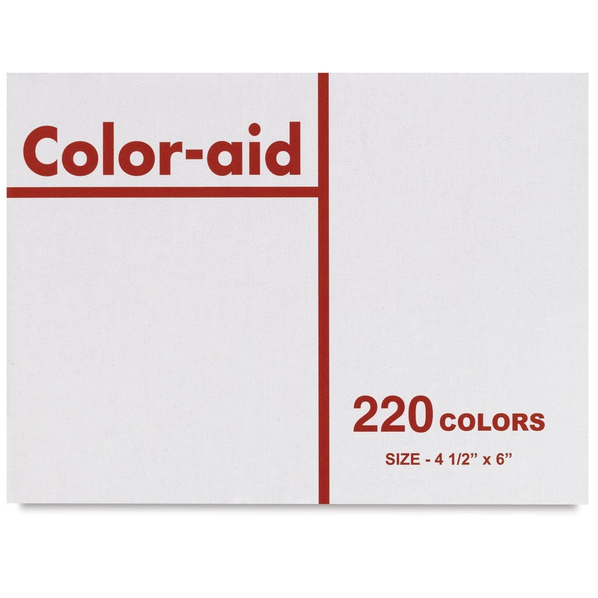 Color-aid Paper Packet - 4-1/2'' x 6'', Assorted, Pkg of 220 - Walmart.com